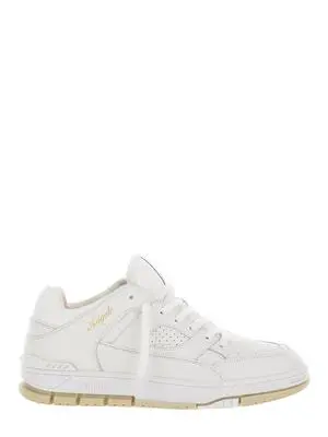 Axel Arigato AXEL ARIGATO Leather Low Sneakers With Laminated Logo Multicolor
