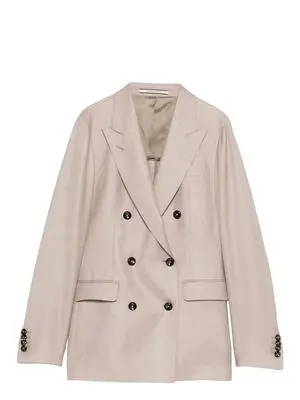 Tagliatore Parigi Wool Double-breasted Blazer - Multicolor