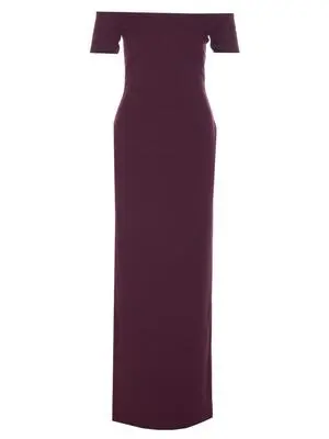 Solace London Nile Maxi Dress - Red