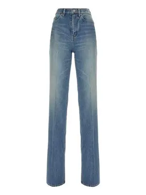 Saint Laurent SAINT LAURENT Straight Leg Jeans Multicolor