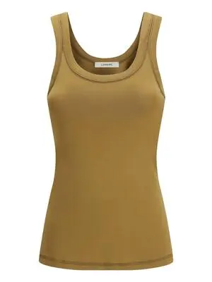 LEMAIRE Lemaire Ribbed Cotton Tank Top