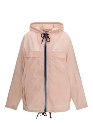 Prada Waterproof Hooded Jacket - Pink