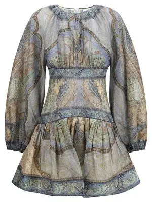 Zimmermann Wanderlust Mini Dress - Multicolor