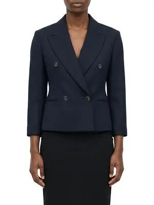 Max Mara Max Mara Double Breasted Blazer Blue
