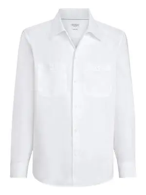 BRUNELLO CUCINELLI Brunello Cucinelli White Shirts Men