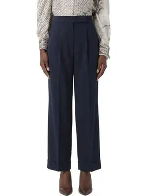 Max Mara Max Mara Tailored Wide Leg Pants Blue