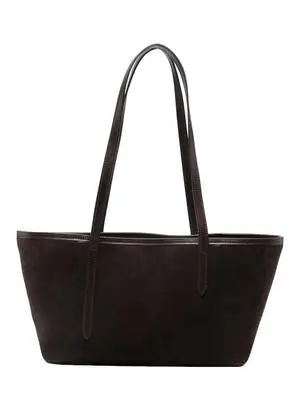 ATP ATELIER Suede Leather Tote Bag - Brown