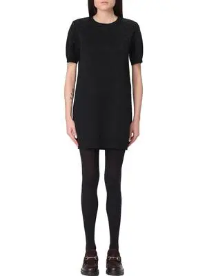 Gucci Wool Short Sleeve Dress - Black