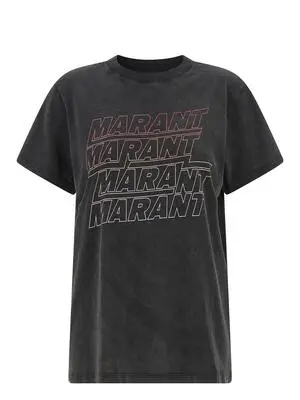 ISABEL MARANT ÉTOILE ISABEL MARANT ETOILE 'Zoeline' Printed Cotton T-Shirt