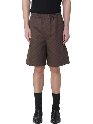 Gucci Monogram Shorts - Brown