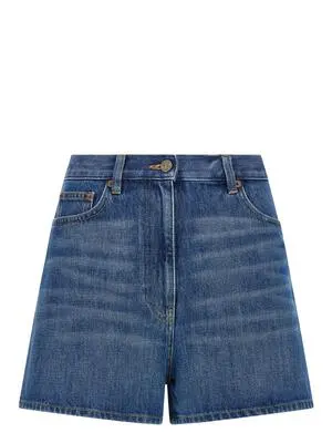 VALENTINO VALENTINO GARAVANI VGold Denim Shorts