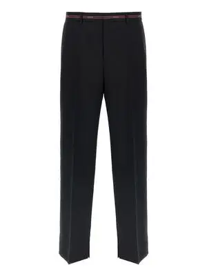 Gucci Wool Tailored Pants - Blue
