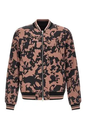 Dries Van Noten Volker Reversible Bomber Jacket - Multicolor