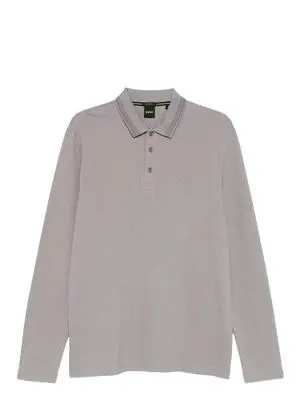 BOSS Grey Polo Shirts - Gray