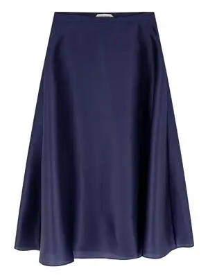 Alberta Ferretti Silk Flared Skirt - Multicolor