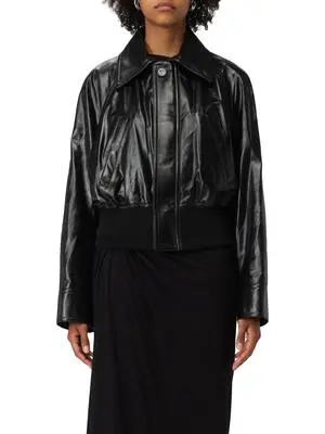 Bottega Veneta Lamb Leather Jacket - Black