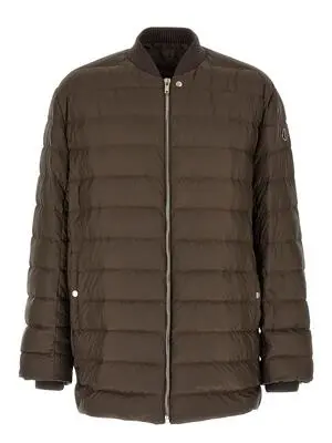 Rick Owens Moncler + "flight Parka" Down Jacket - Brown