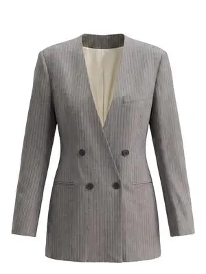 Alberta Ferretti Double-breasted Blazer - Multicolor