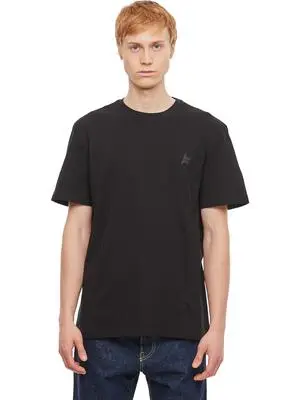 GOLDEN GOOSE Star Cotton T-shirt - Multicolor