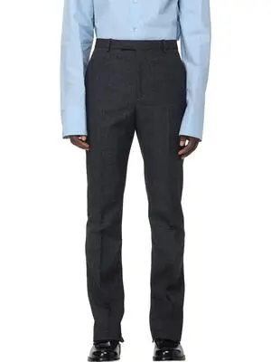 Gucci Tailored Wool Trousers - Gray