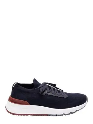 Brunello Cucinelli Knit Low-top Sneakers - Multicolor