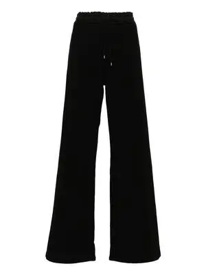 Saint Laurent Wide Leg Track Pants - Multicolor