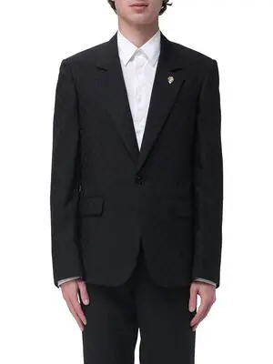 Gucci Logo Jacquard Blazer - Black
