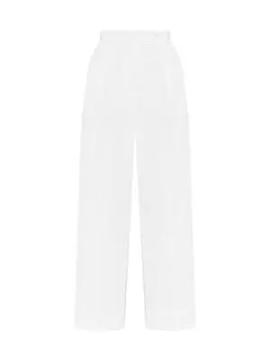 Givenchy Pleated Cotton Pants - Multicolor