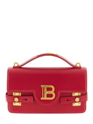 Balmain B-buzz 24 Smooth Calf Leather Handbag - Pink