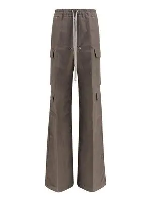 Rick Owens RICK OWENS Cargo Beltas Pants - Wide Leg Brown