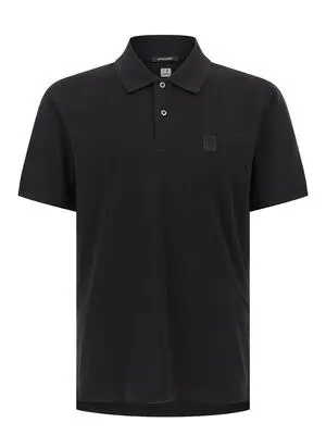 C.P. COMPANY The Metropolis Series' Polo Shirt - Black