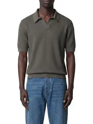 Zegna Polo Shirt Dove Grey - Gray