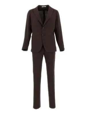 Tagliatore Tagliatore Men Montecarlo Linen Blended Suit Multicolor