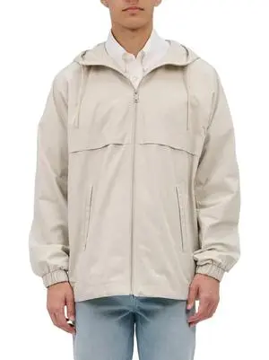 A.p.c. Off-white Hooded Jacket - Cream