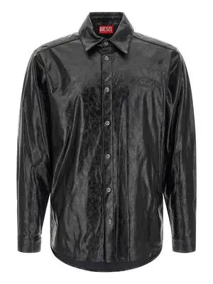 DIESEL® S-simply-qmbu' Shirt - Black