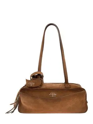 Balenciaga Calf Leather Tote Bag - Brown