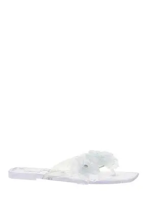 Coperni Silicone Flower Flat Flip-flop Sandals - Multicolor