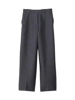 Miu Miu Straight Leg Trousers - Gray