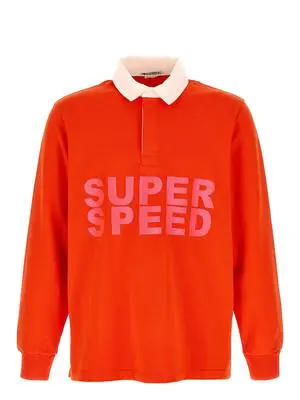 JW Anderson J.w.anderson 'super Speed' Polo Shirt - Red