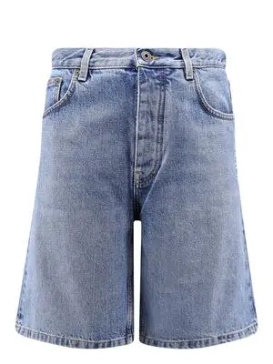 Off-White OFF WHITE Half Arrow Denim Shorts Multicolor