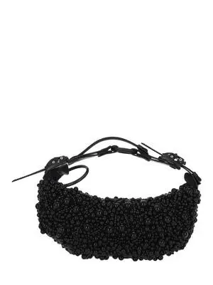 INNERRAUM Beaded Tote Bag - Black
