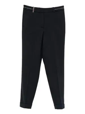Peserico Tailored Wool Pants - Multicolor