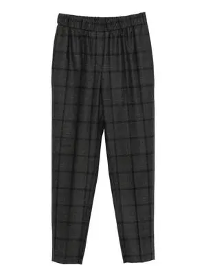 Peserico Tailored Wool Pants - Multicolor