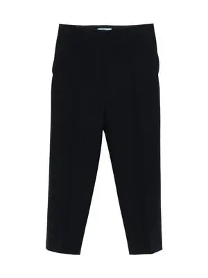Prada Wool Straight Pants - Multicolor