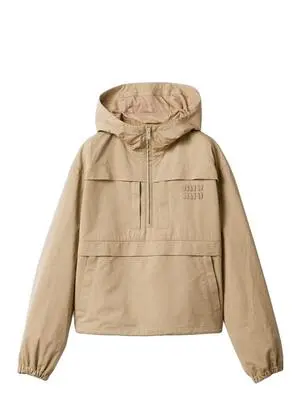 MIU MIU Miu Miu Jacket With Embossed Logo