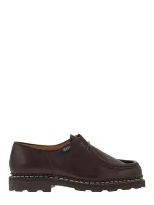 Paraboot Michael Leather Derby Shoes - Brown