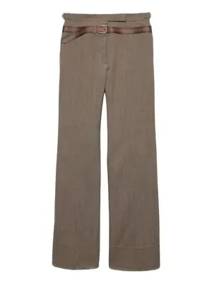 Prada Spring/summer 2025 Belted Pants - Multicolor