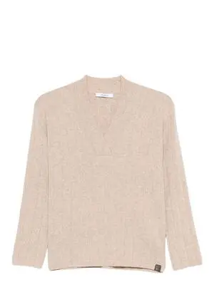 Max Mara Cashmere Pullover Sweater - Multicolor