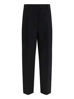 TOTEME Tailored Wool Blend Trousers - Black