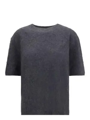 LISA YANG LISA YANG Maren Brushed Cashmere Sweater Gray